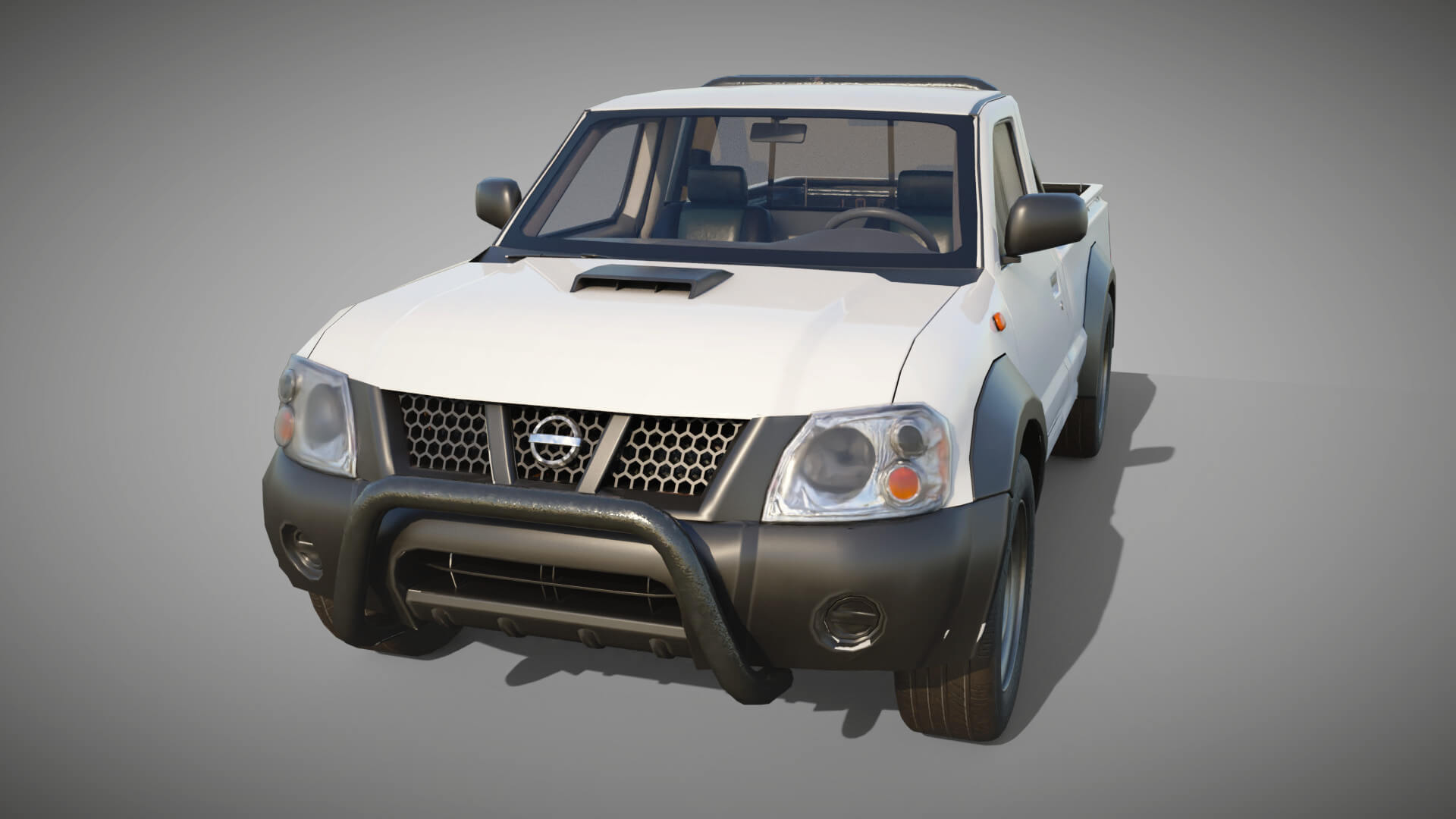 Nissan Hardbody NP300 Frontier - 3D Model by Holy360