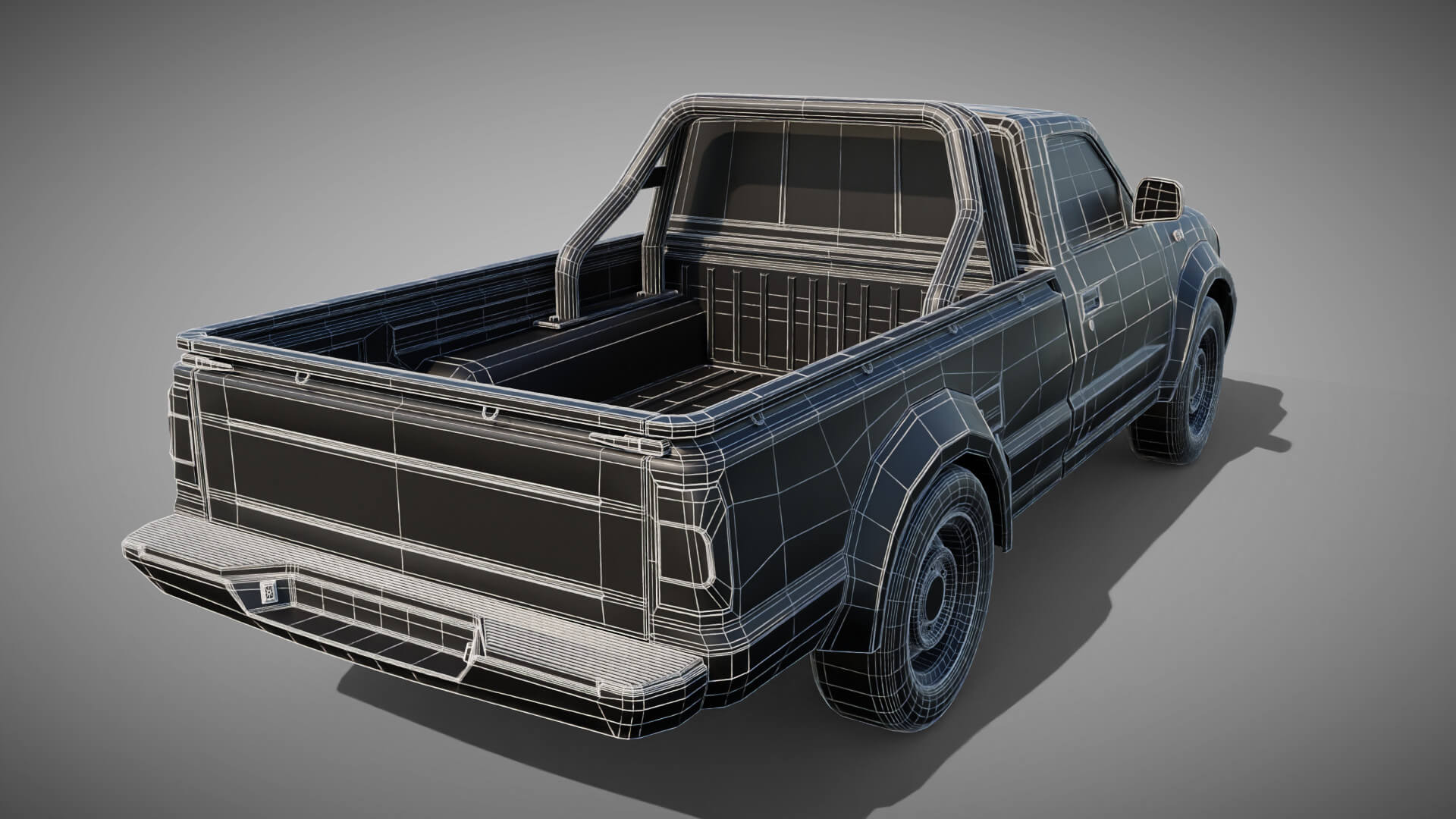 Nissan Hardbody NP300 Frontier - 3D Model by Holy360