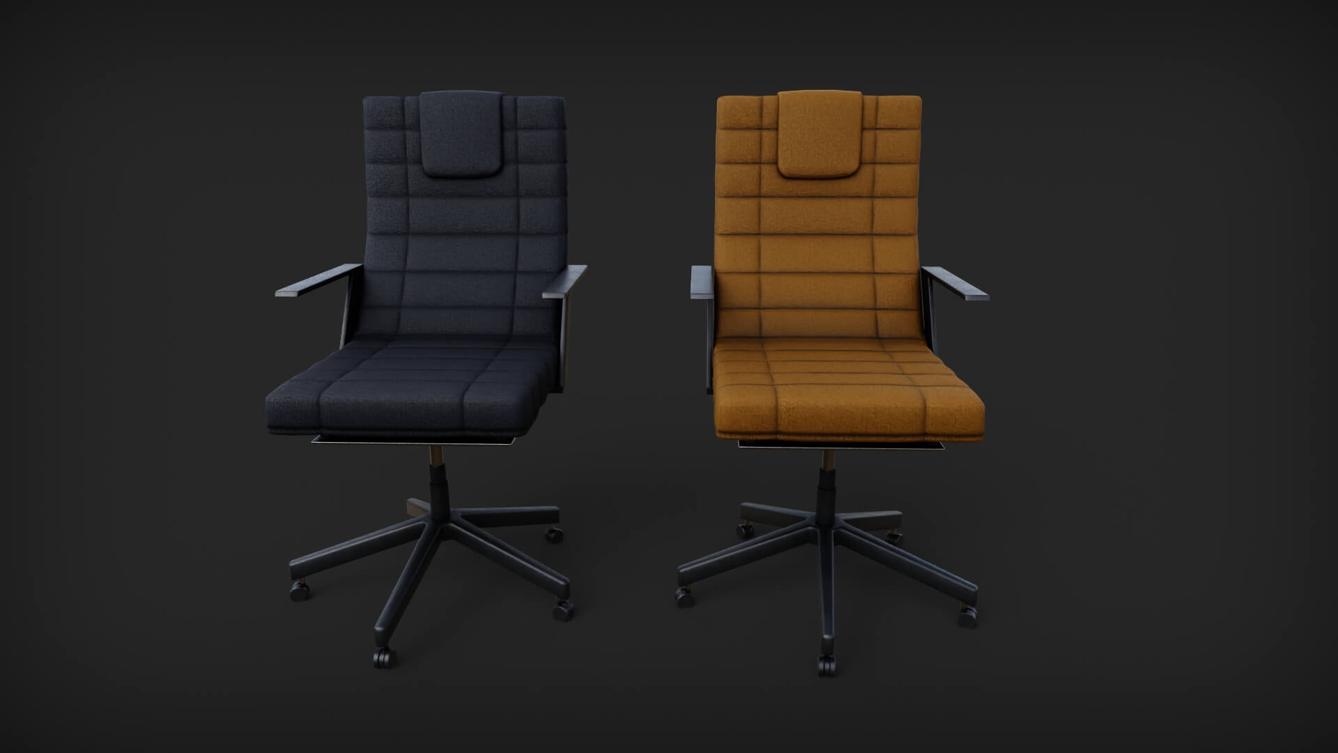 Office Chair - 3D Model by Holy360