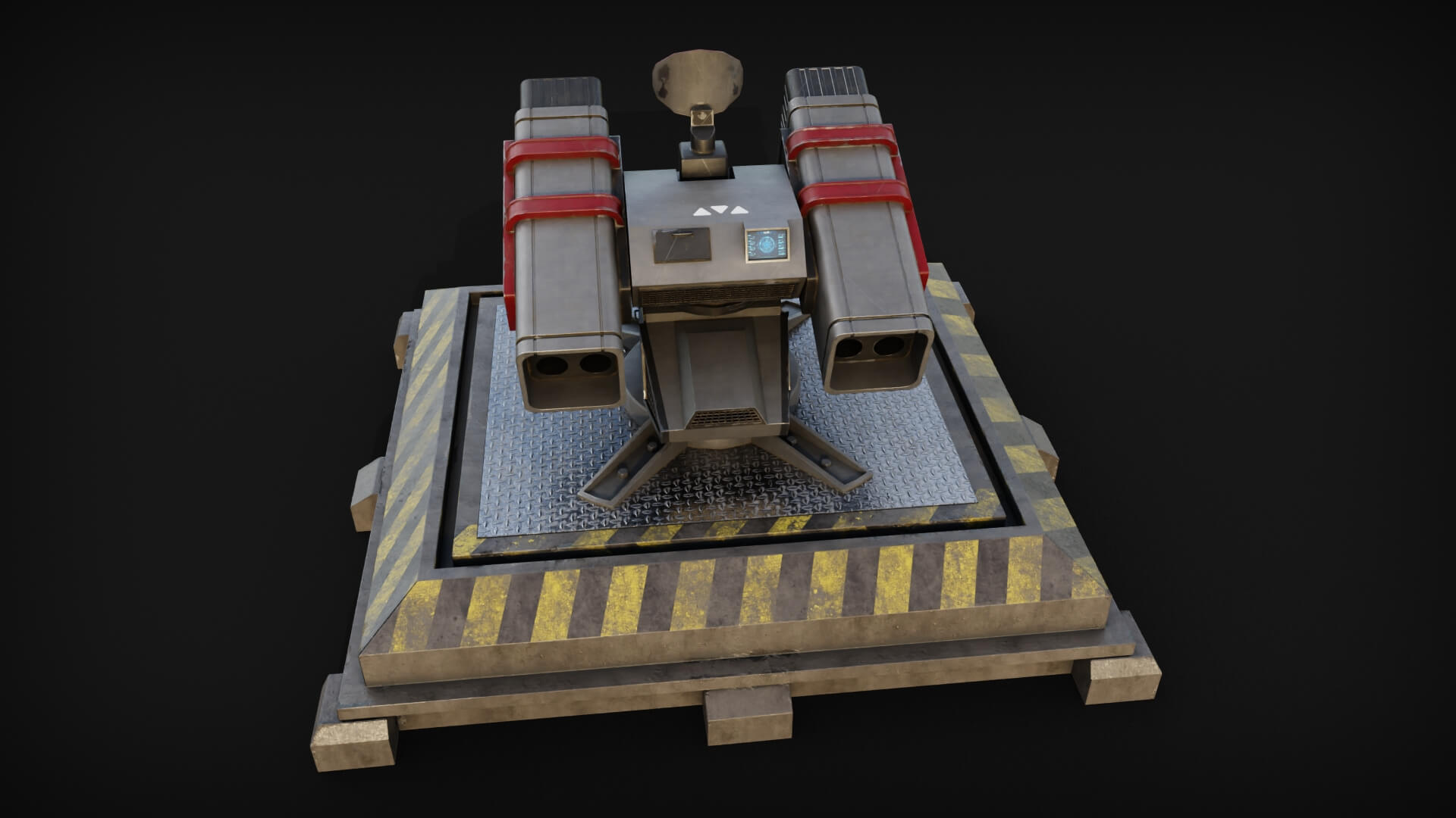 Surface To Air Missile Sam - 3D Model by Holy360