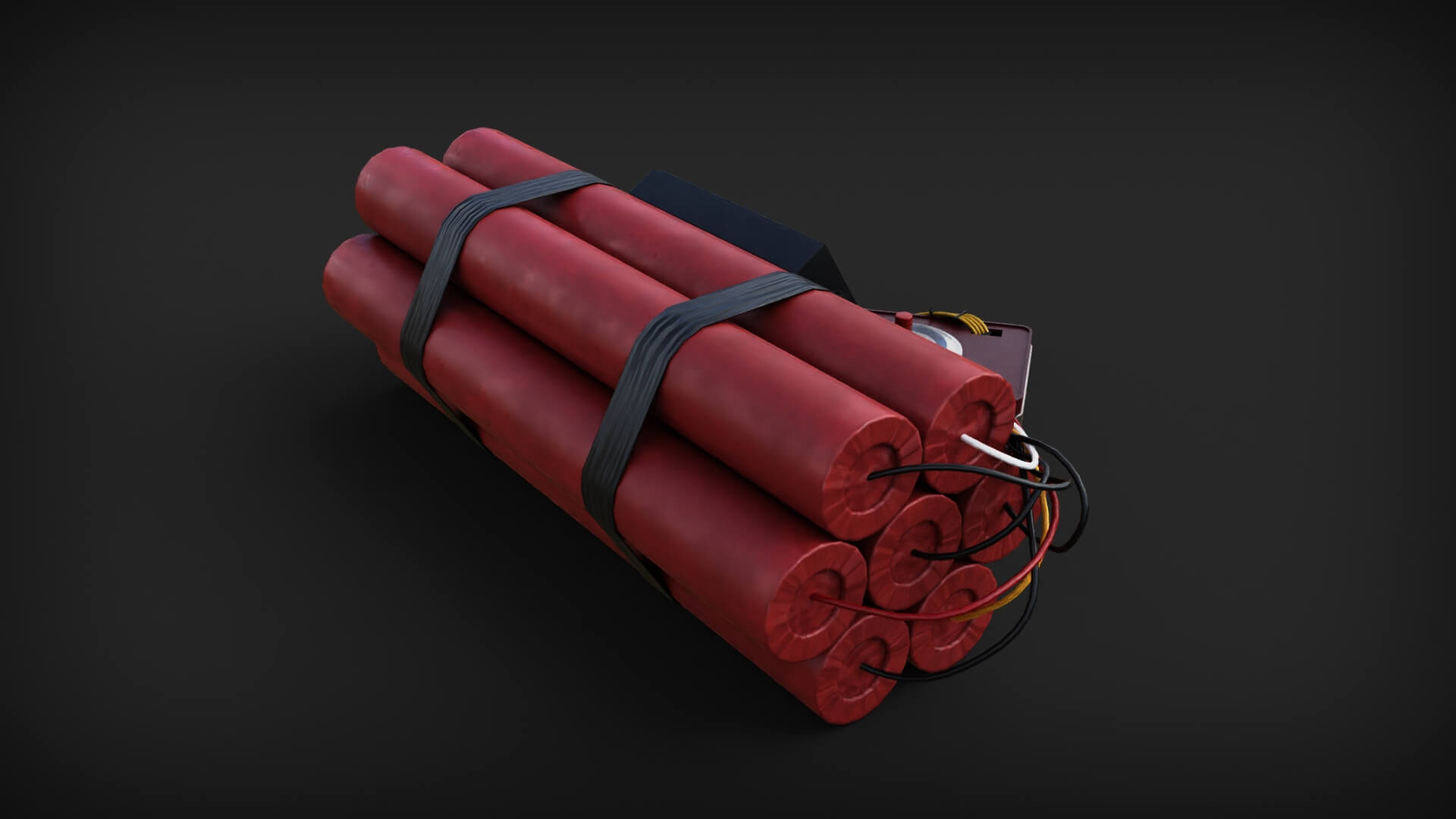 Tnt Explosives - 3D Model by Holy360