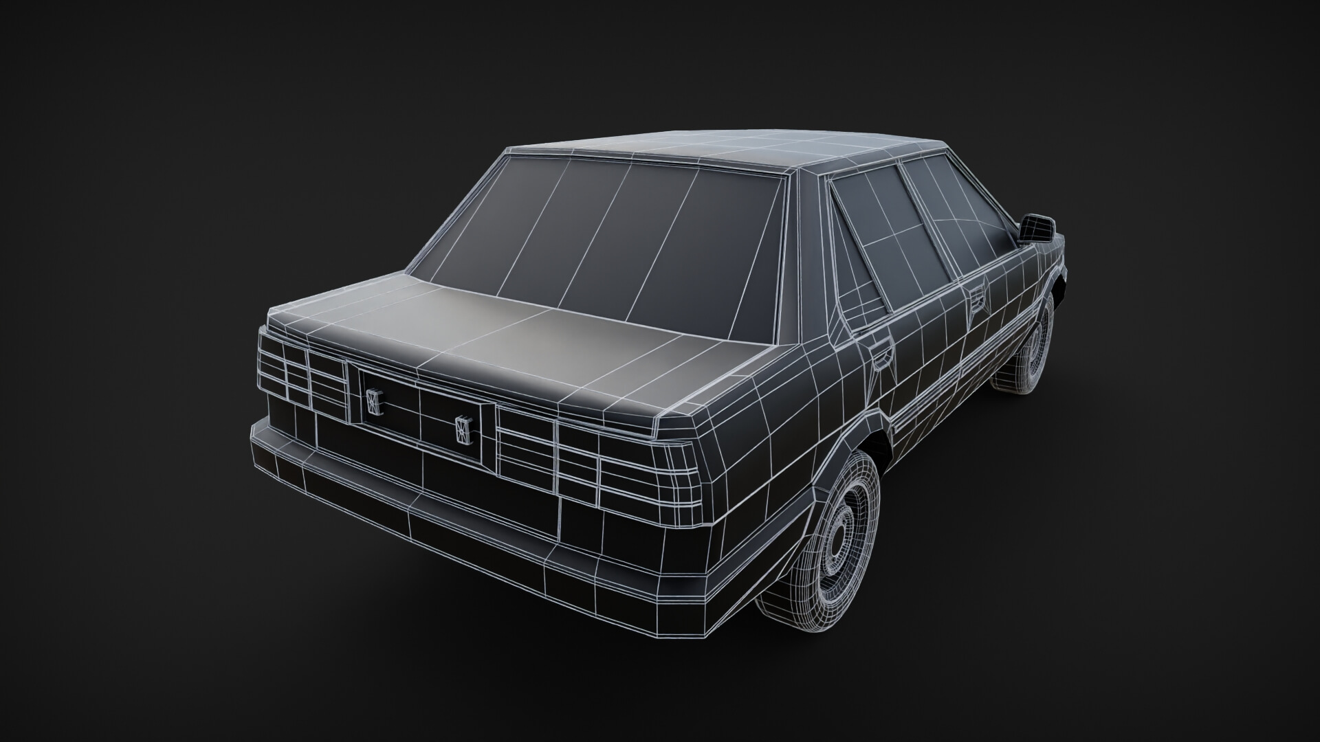 Toyota Corolla MK5 E80 Sedan - 3D Model by Holy360