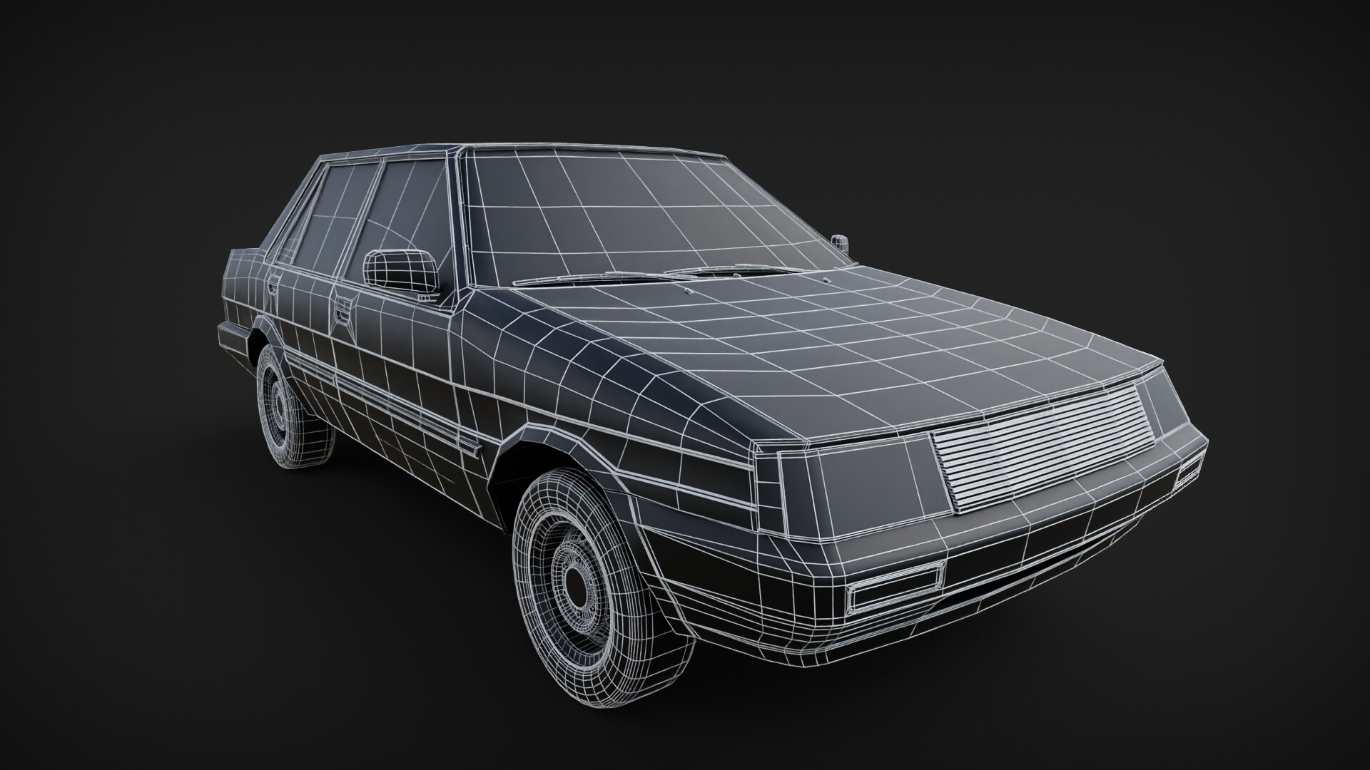 Toyota Corolla MK5 E80 Sedan - 3D Model by Holy360