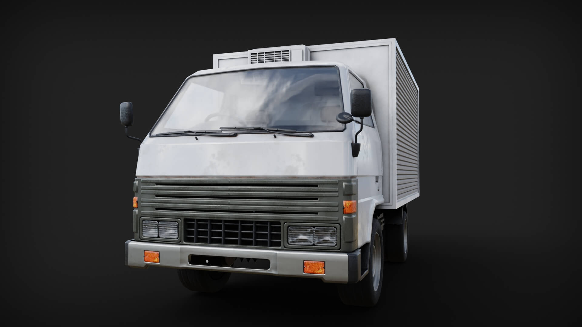 Toyota Dyna Box Truck - 3D Model by Holy360
