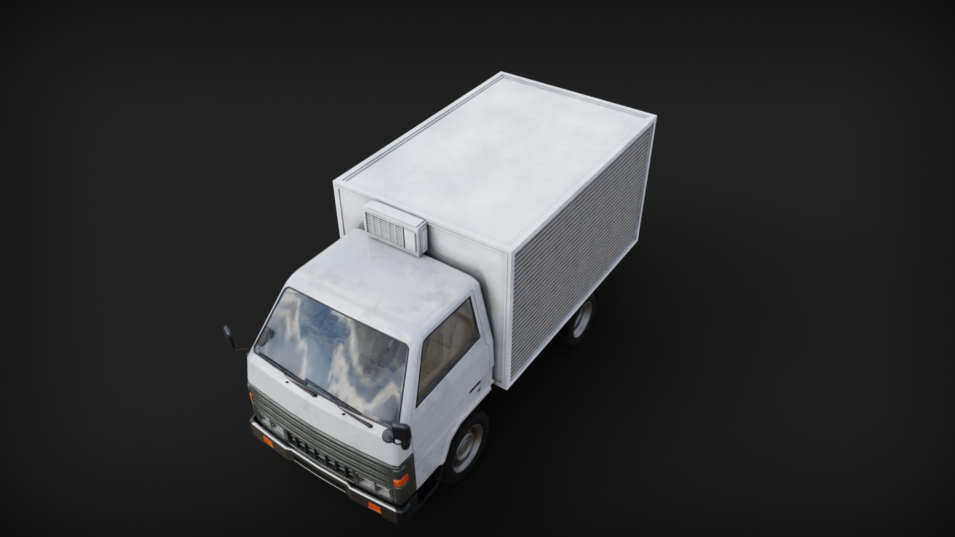 Toyota Dyna Box Truck - 3D Model by Holy360