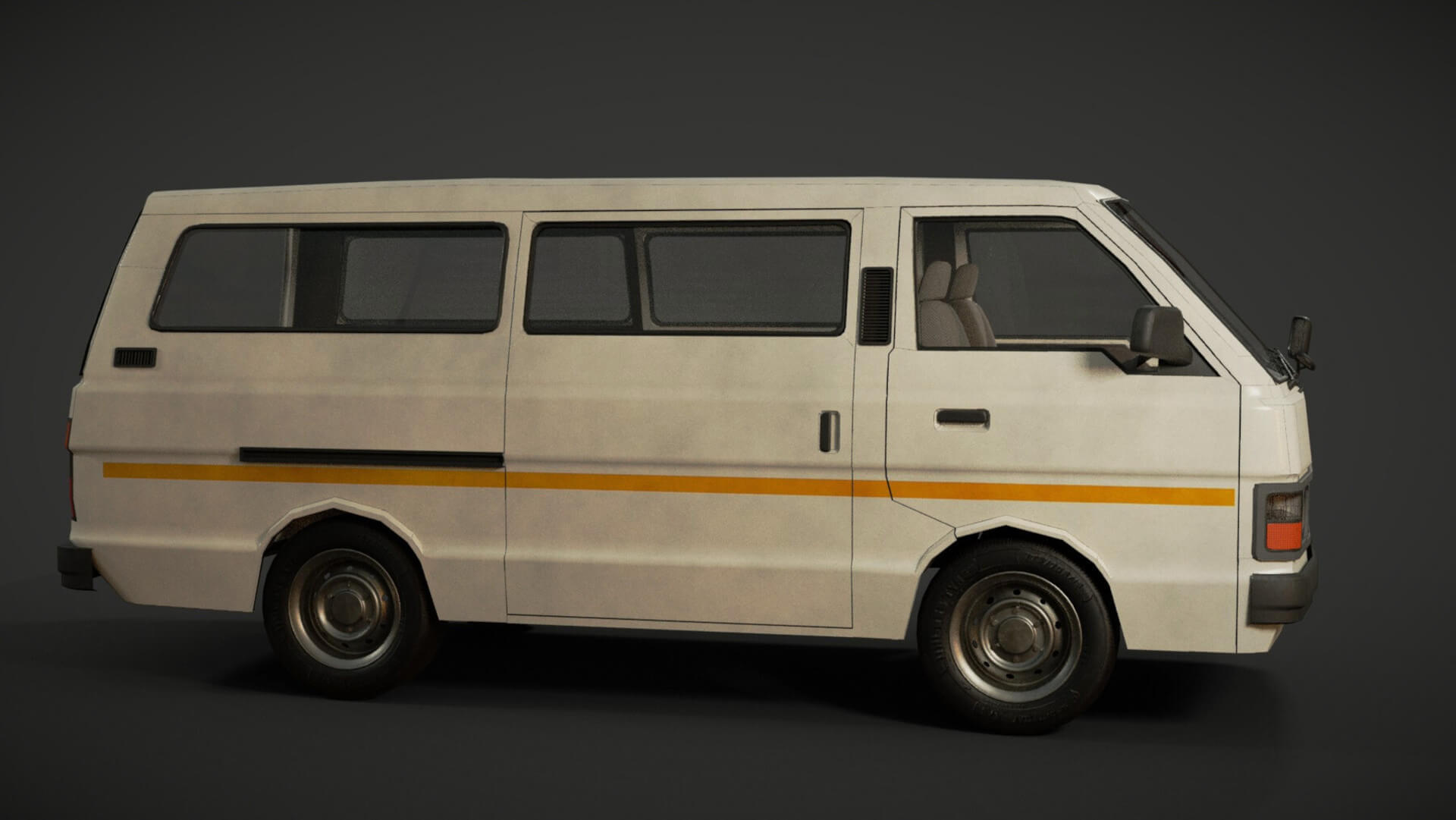 Toyota Hiace Van - 3D Model by Holy360