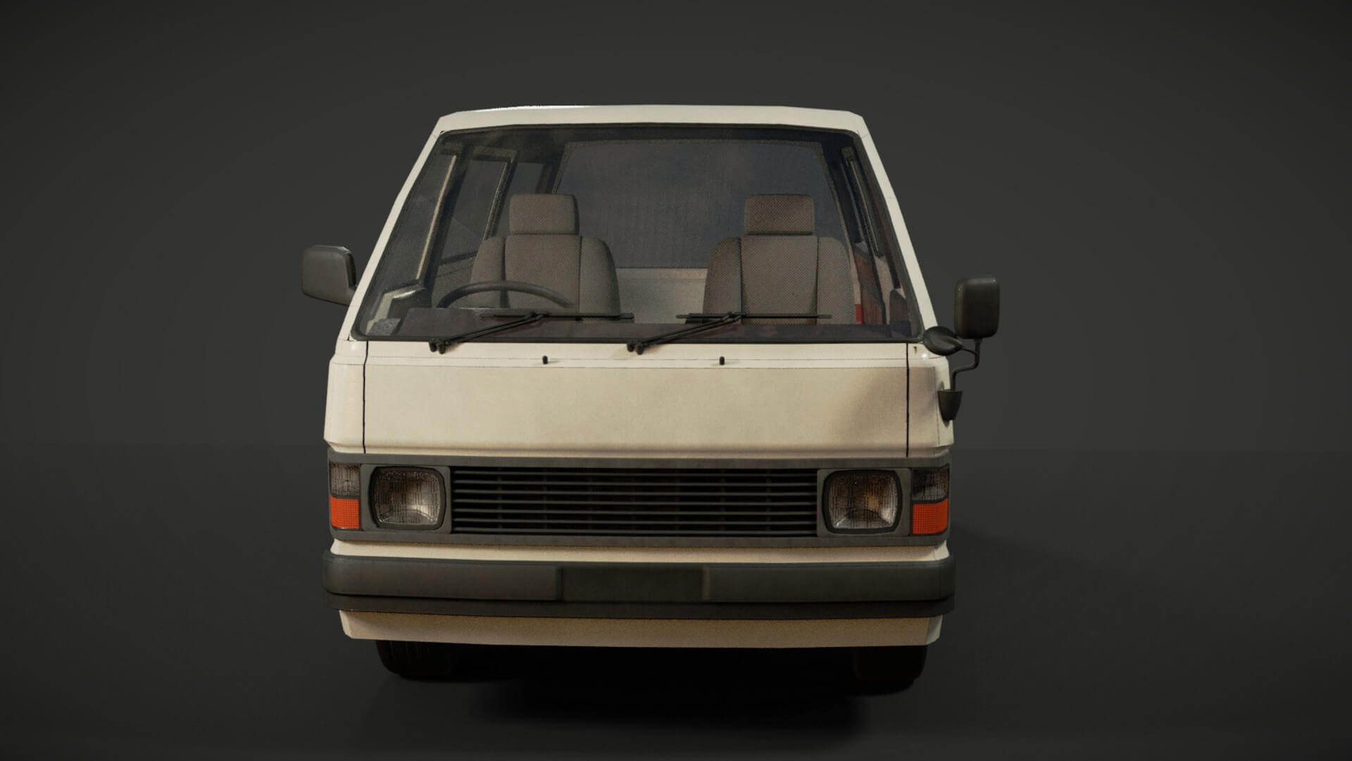 Toyota Hiace Van - 3D Model by Holy360