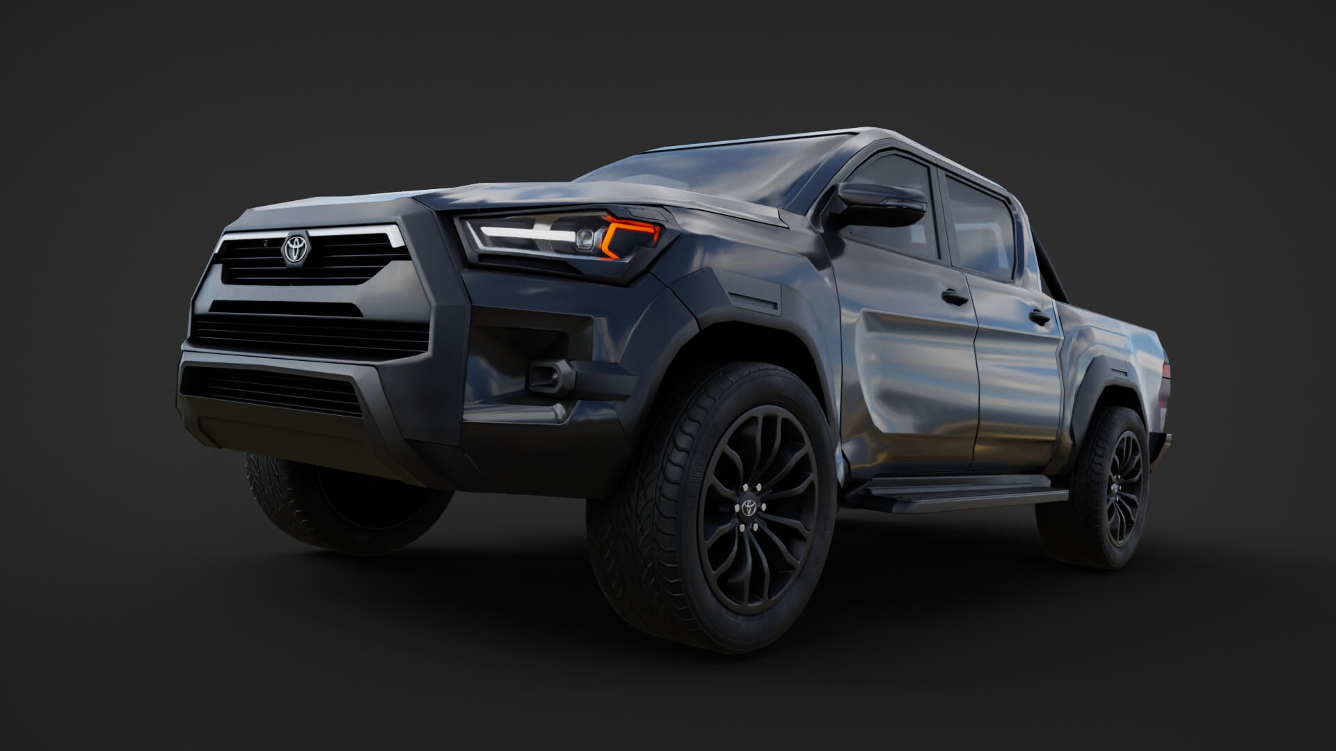 Toyota Hilux Pick Up - 3D Model by Holy360