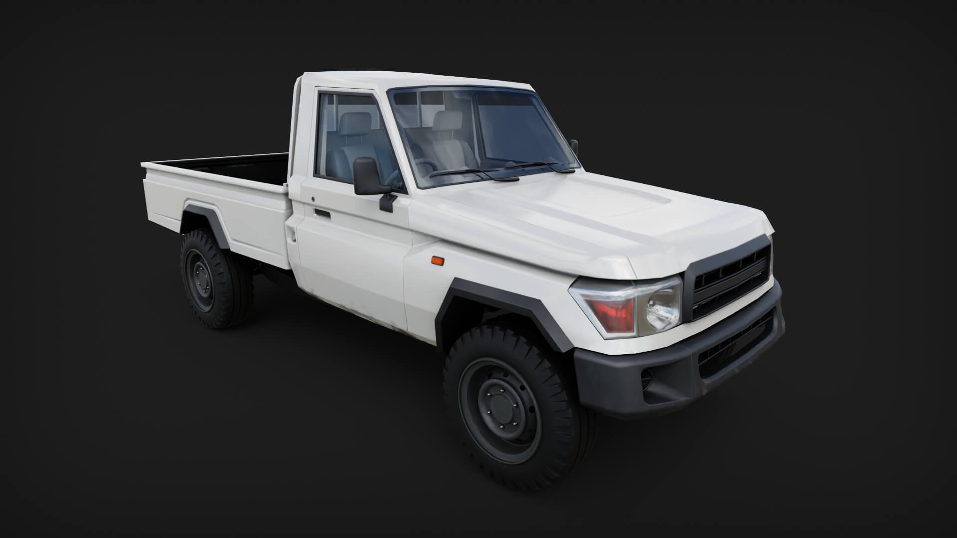 Toyota Landcruiser J70 Pick Up - 3D Model by Holy360