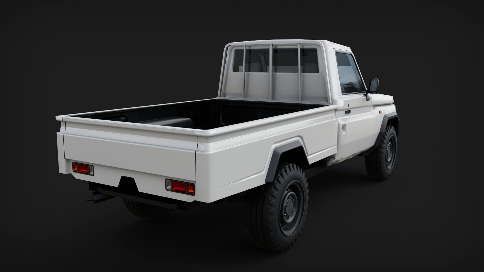 Toyota Landcruiser J70 Pick Up - 3D Model by Holy360