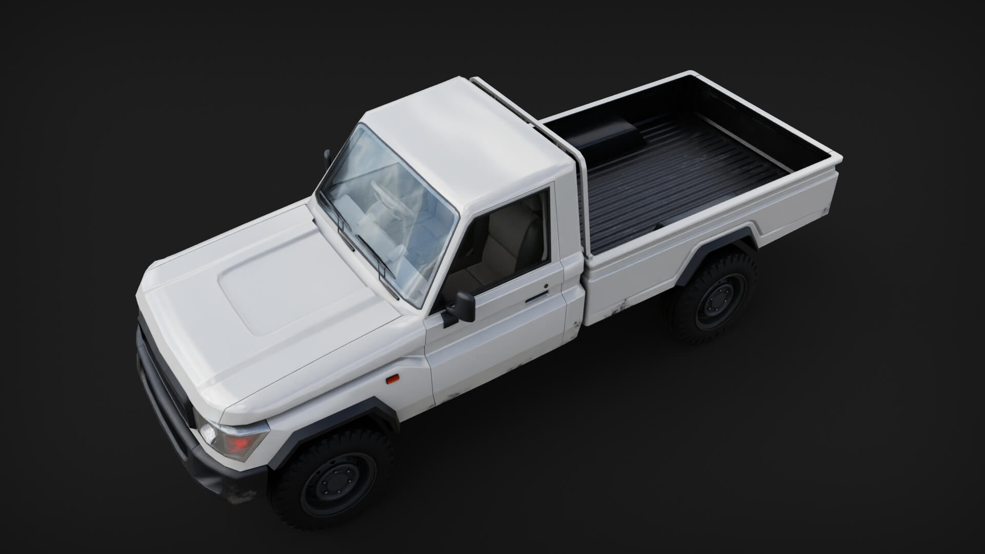Toyota Landcruiser J70 Pick Up - 3D Model by Holy360