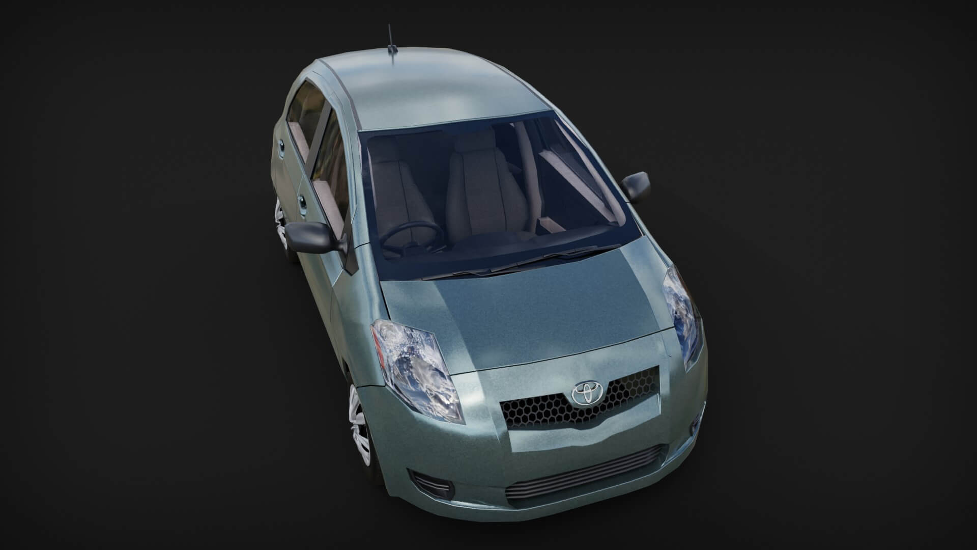 Toyota Yaris Vitz Hatchback - 3D Model by Holy360