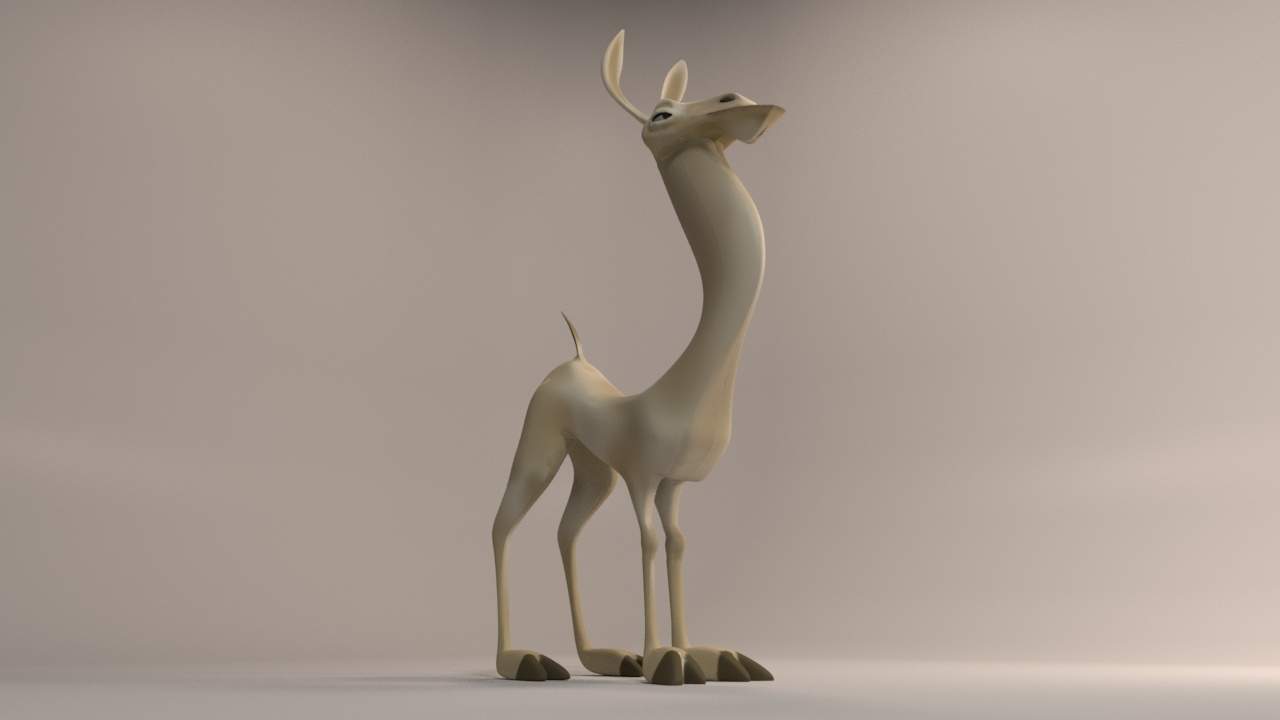 Llama - 3D Model by Homorostudio