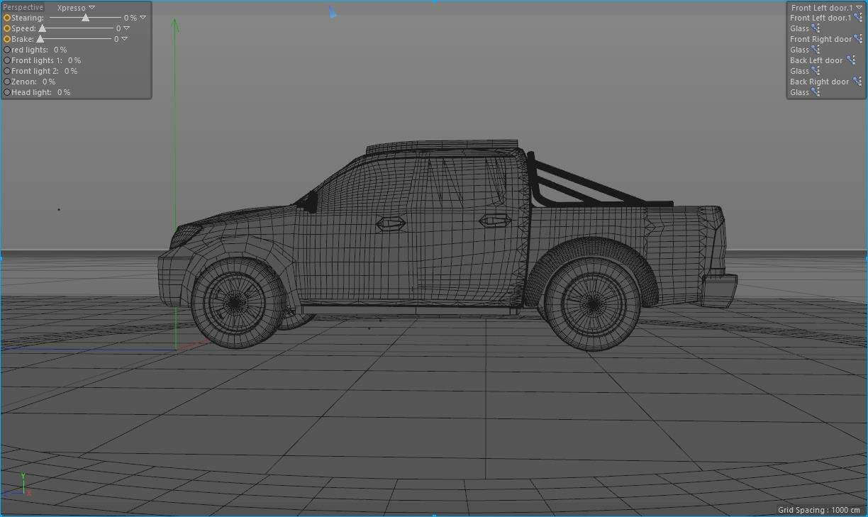 Toyota Hilux Sport - 3D Model by Homorostudio