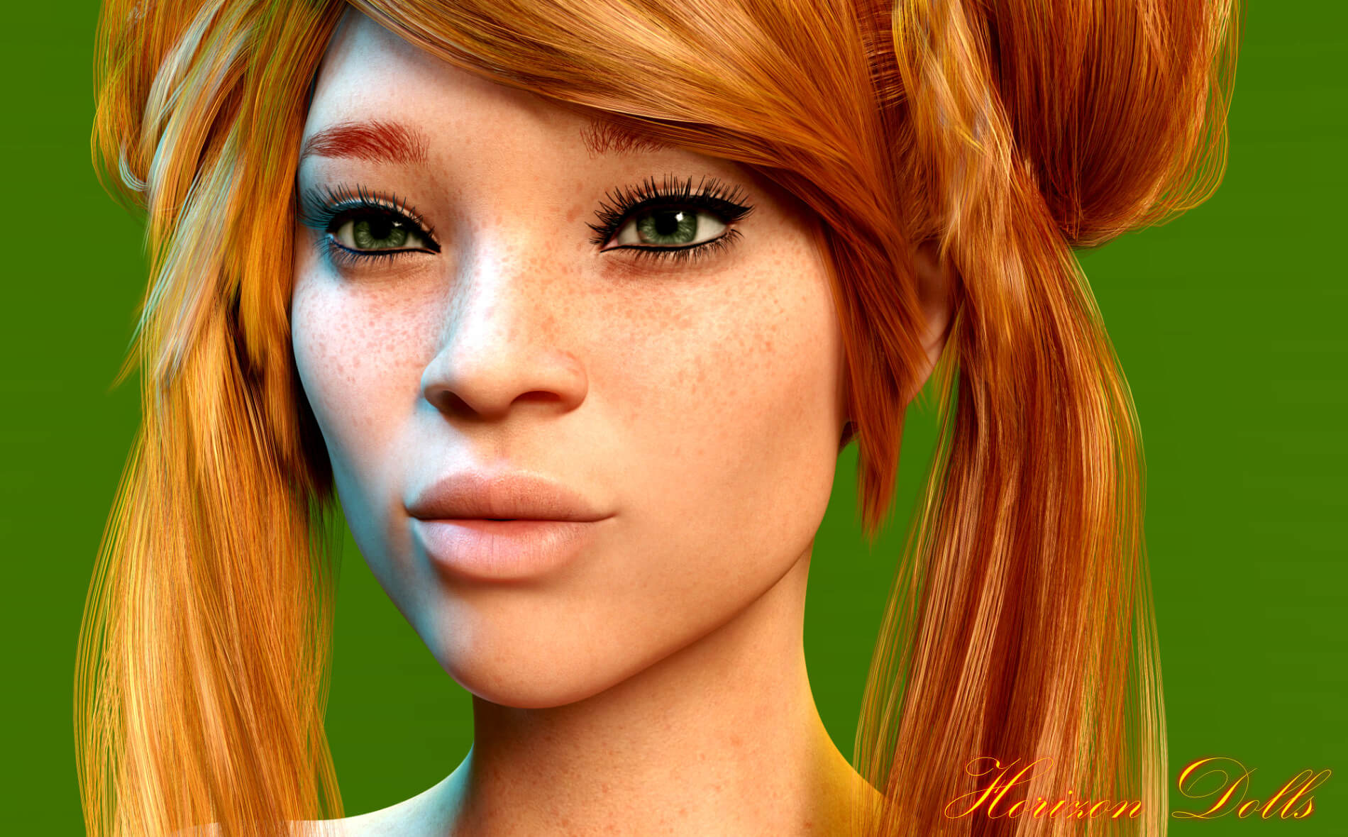 Come and make Eabha your own 3D Render by Horizon Dolls