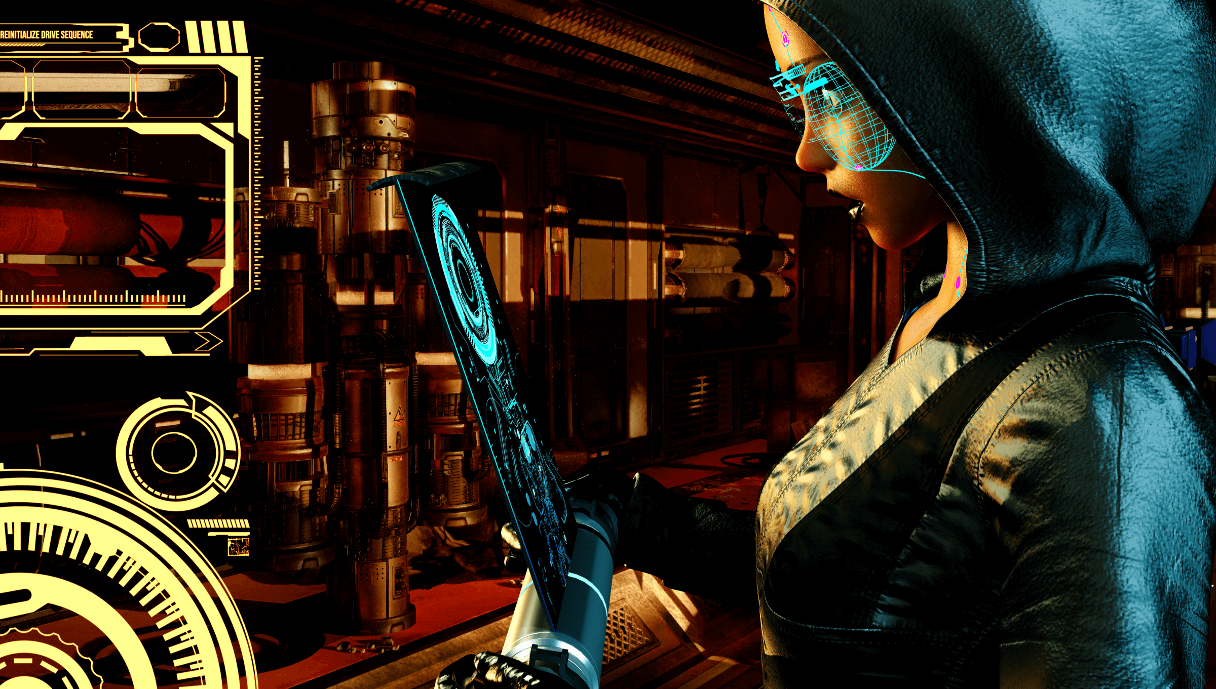 Sexy Bot Pleasure Unit 3-69 - Next Assignment 3D Render