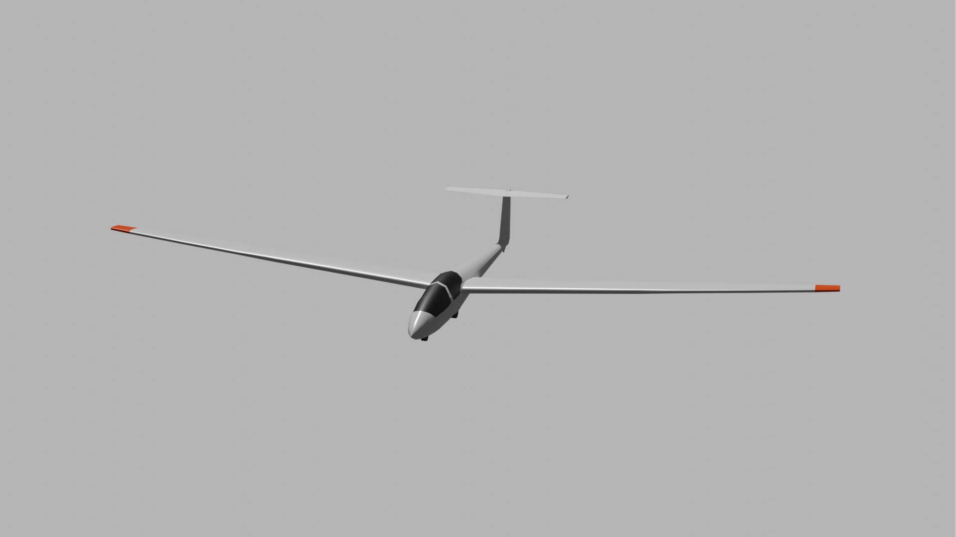 Schleicher ASK 21 Glider - 3D Model by HorizonModelling3D