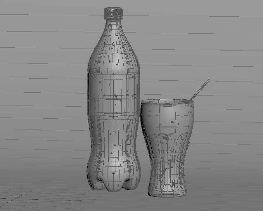Coca-Cola 3D Model by Hovak