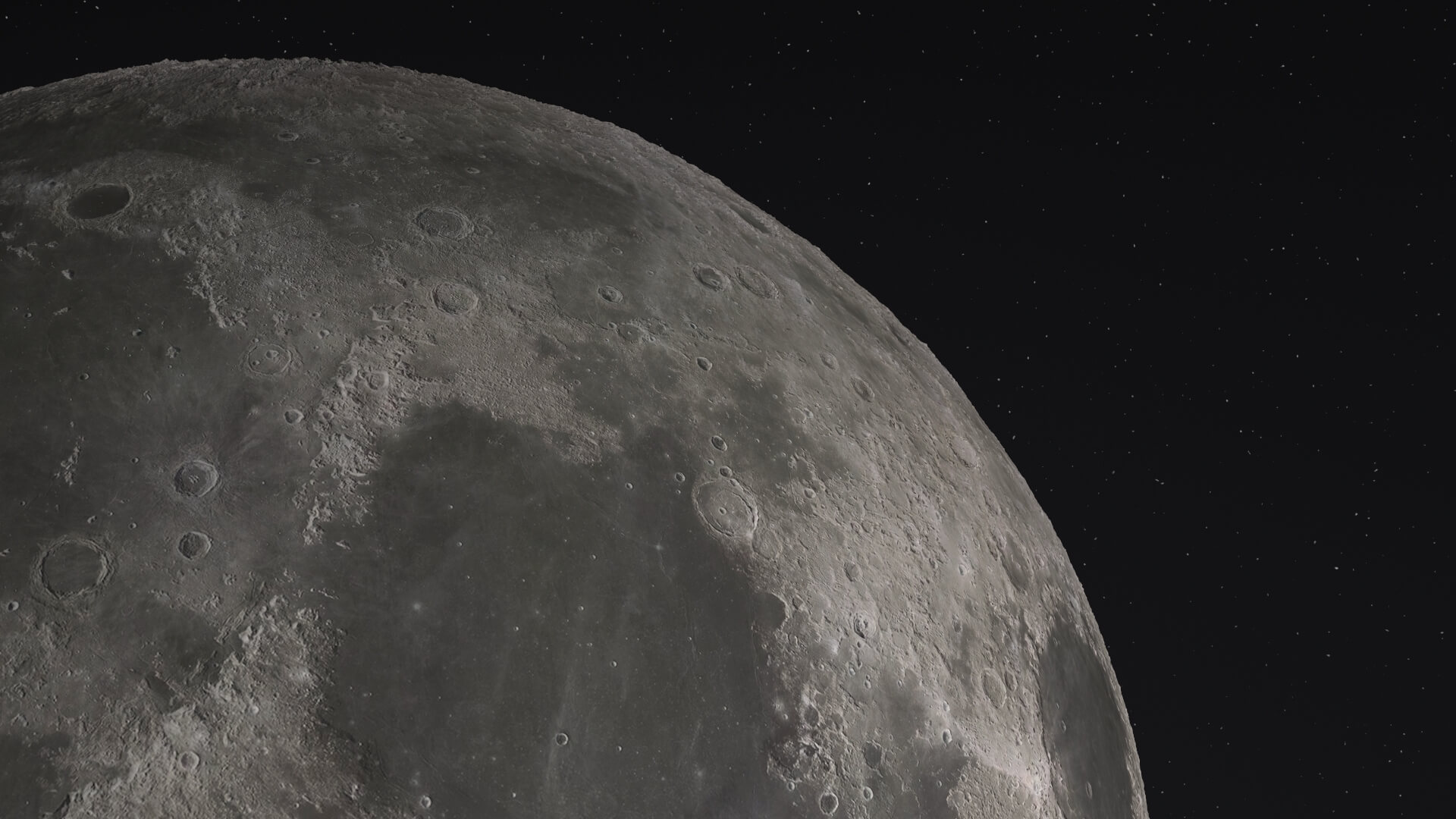 Moon 3D Model by Hovak