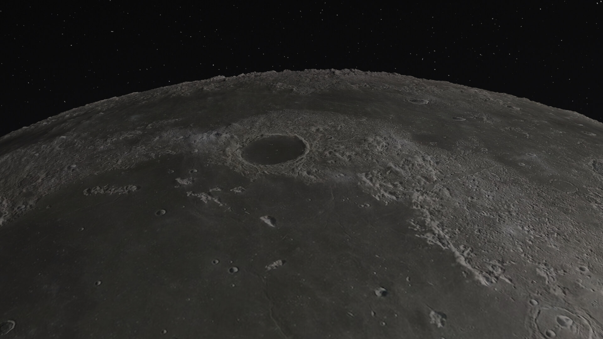 Moon 3D Model by Hovak