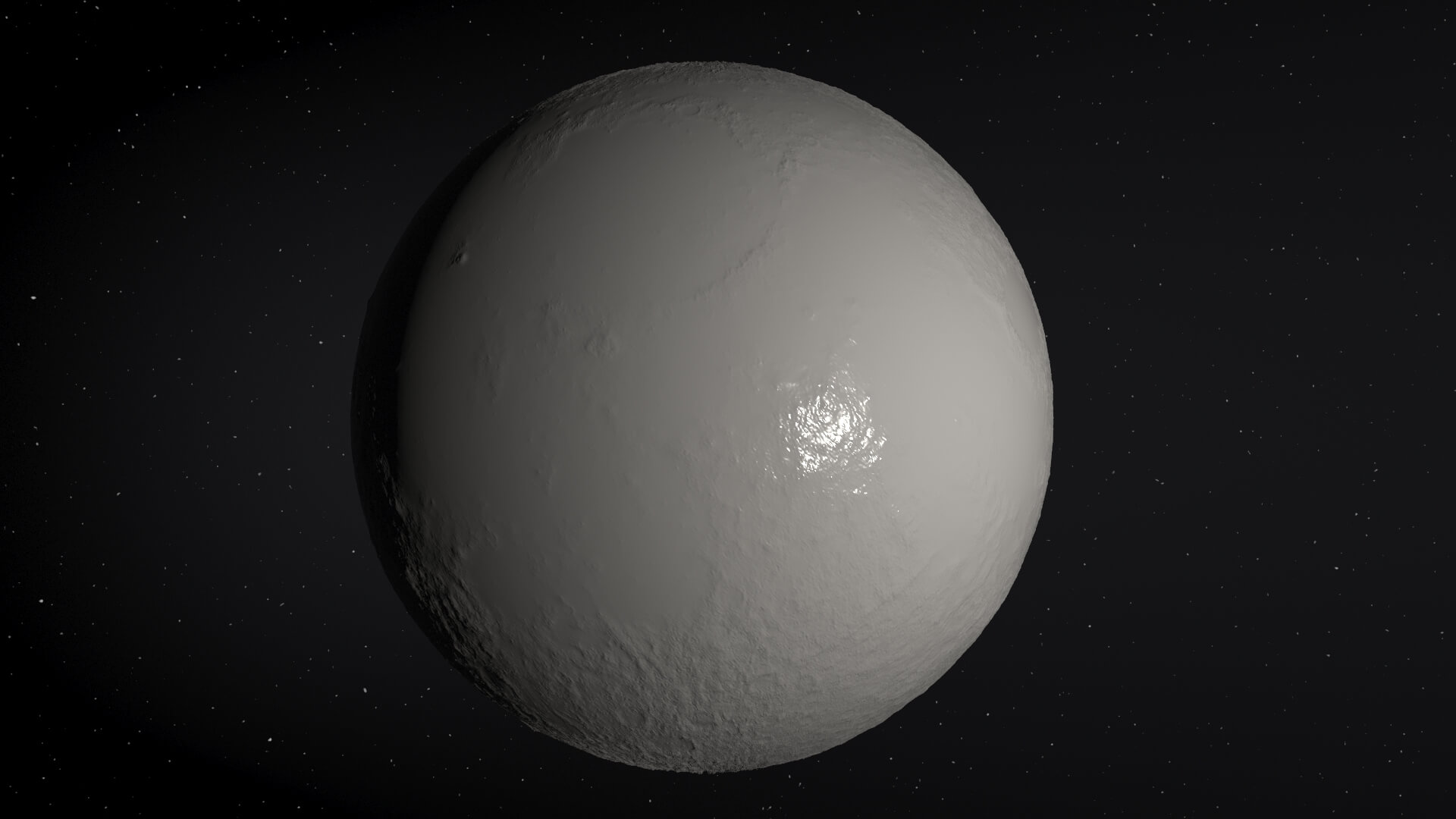 Moon 3D Model by Hovak