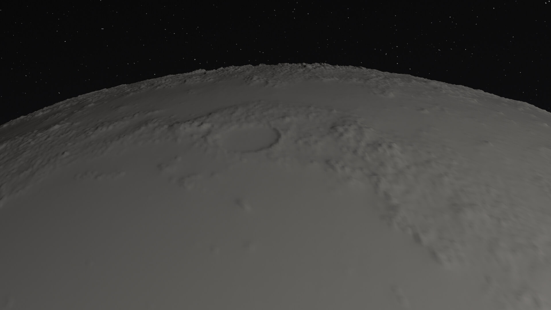 Moon 3D Model by Hovak