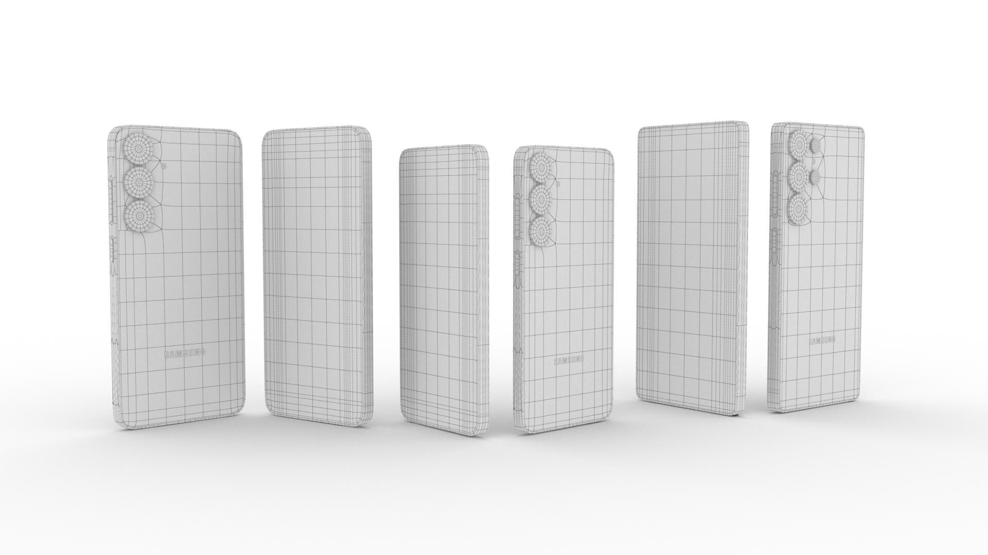 Samsung Galaxy S25 and S25 Plus and S25 Ultra 3D Model by Hovak