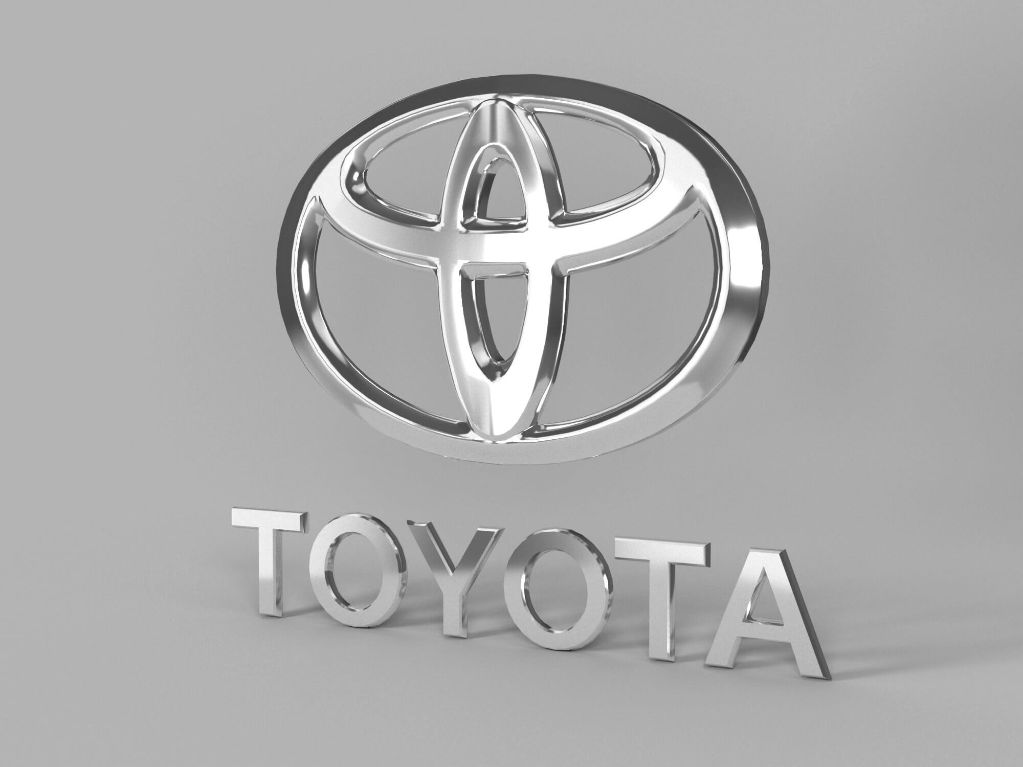 Toyota Logo - 3D Model by Hovak