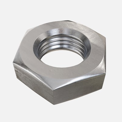 Big Metal Nut - 3D Model by HQ3DMOD