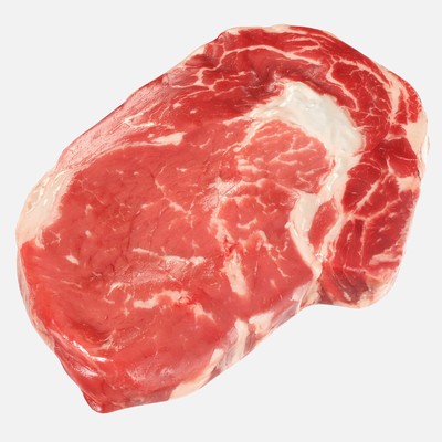 Raw Meat Steak 03 - 3D Model by HQ3DMOD