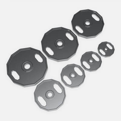 Weight Disk Set 02 - 3D Model by HQ3DMOD