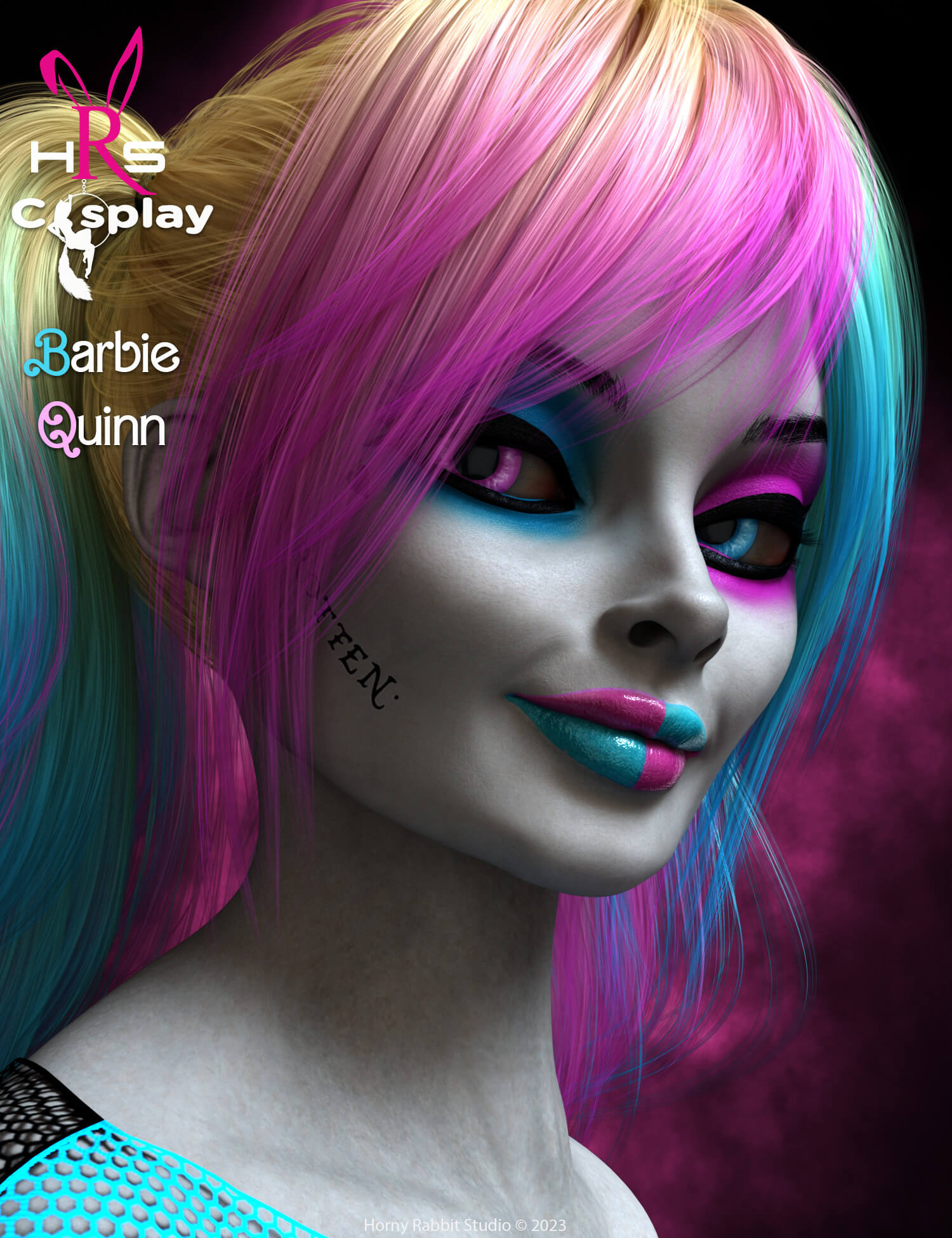 Barbie Quinn for Genesis 8 Female - Daz Content by HRS