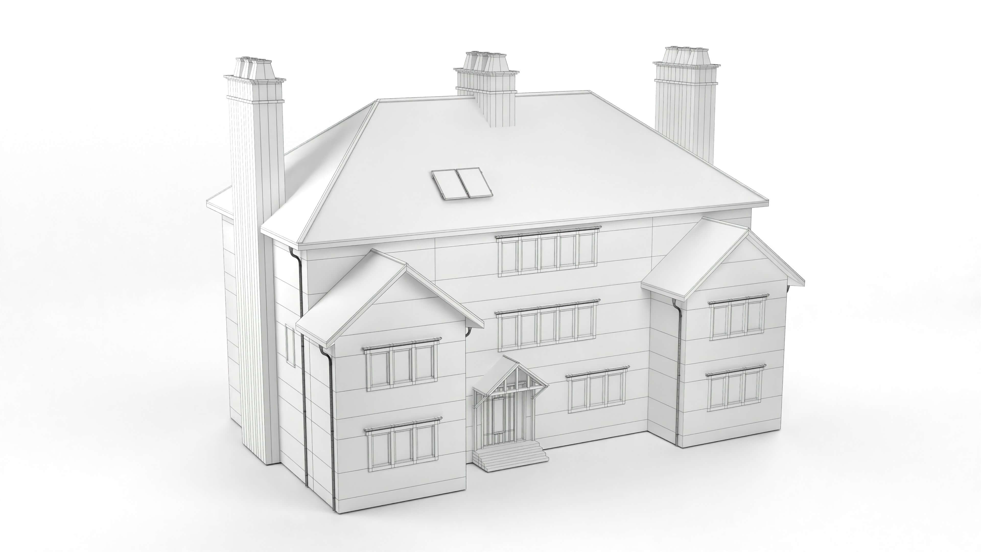 British House Design Collection by HT3dStudio