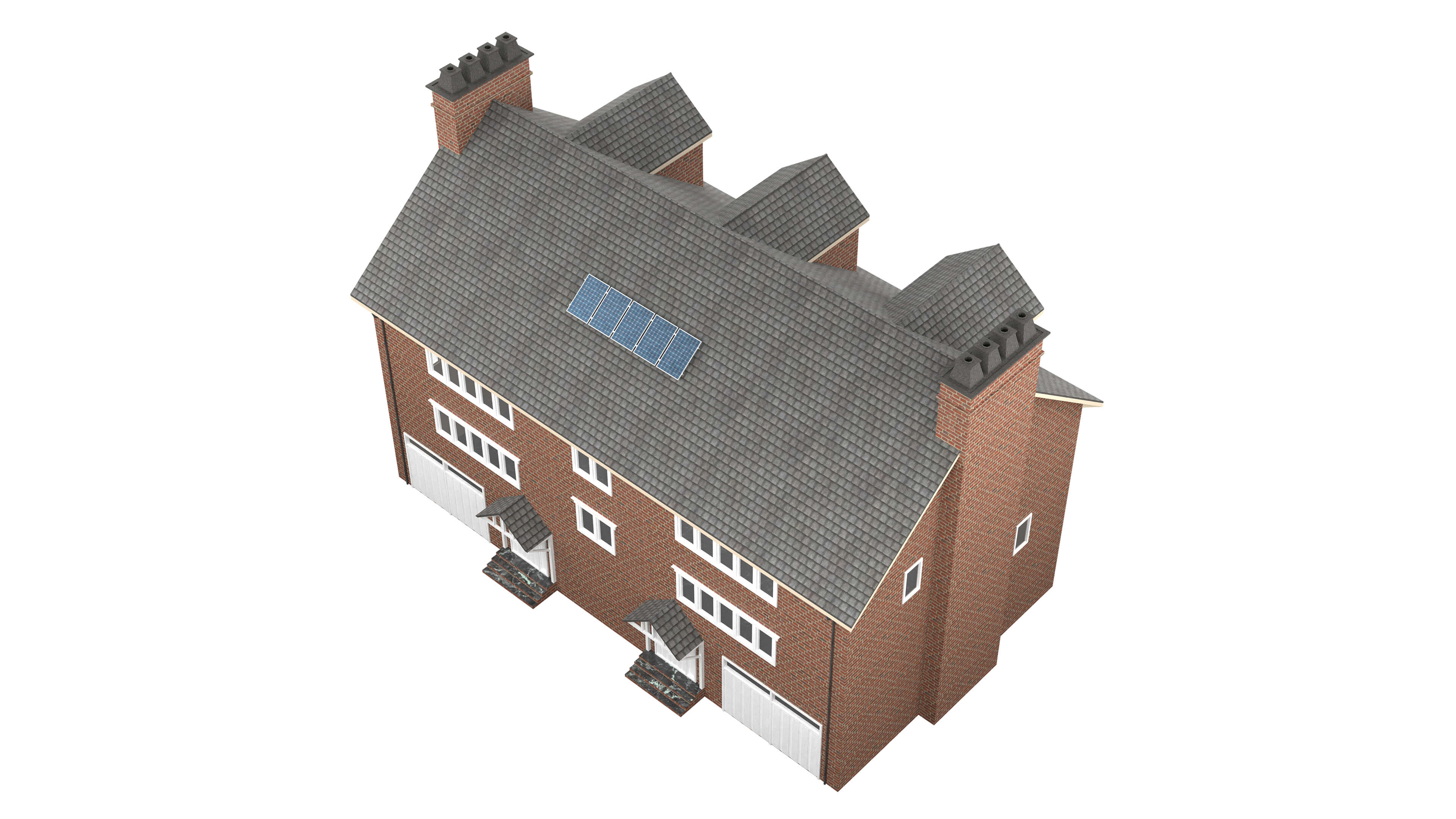 British House Design 09 - 3D Model by HT3dStudio