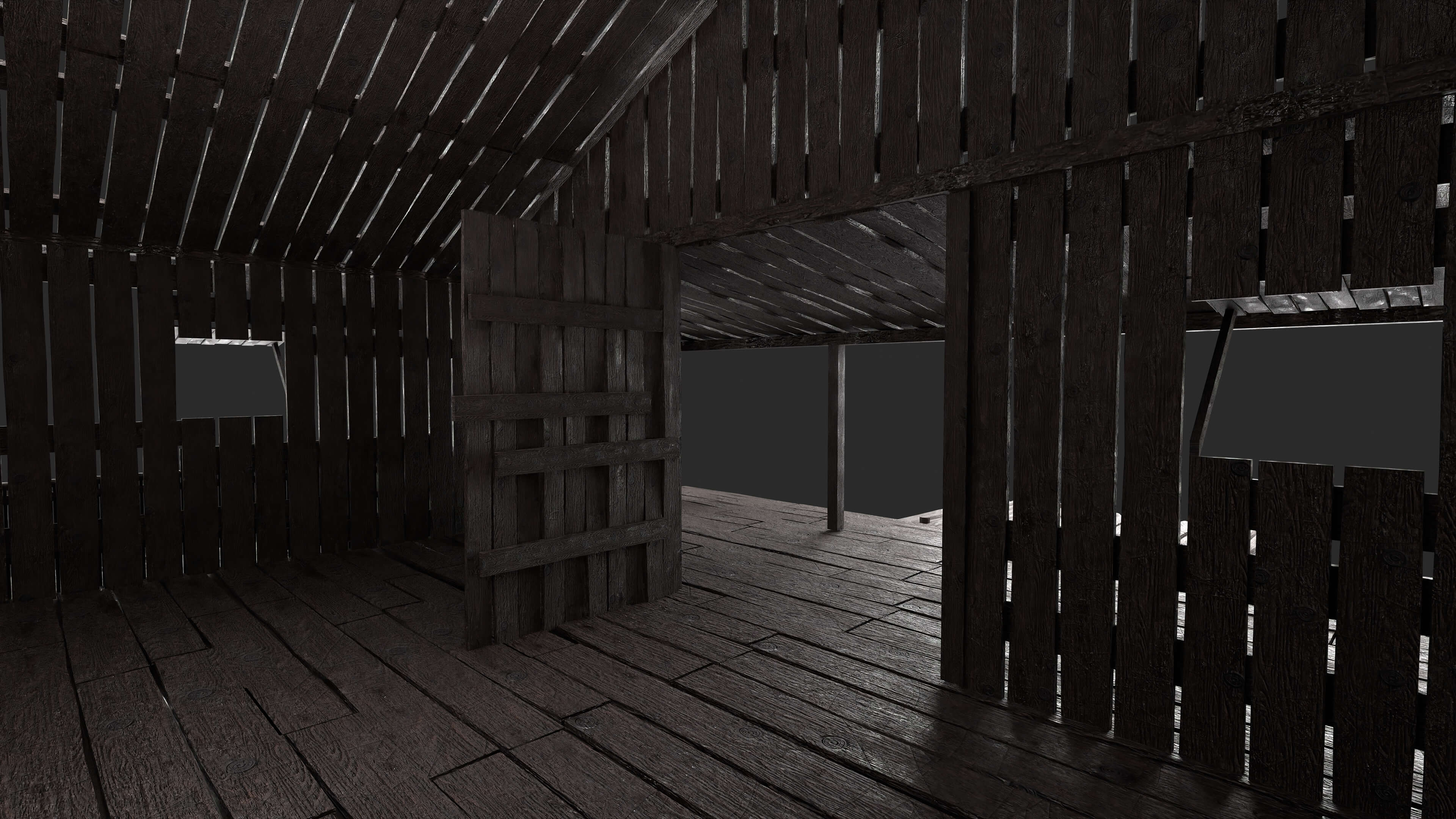 Fantasy Wooden Houses Collection - Jungle Hut 6 Model by HT3dStudio