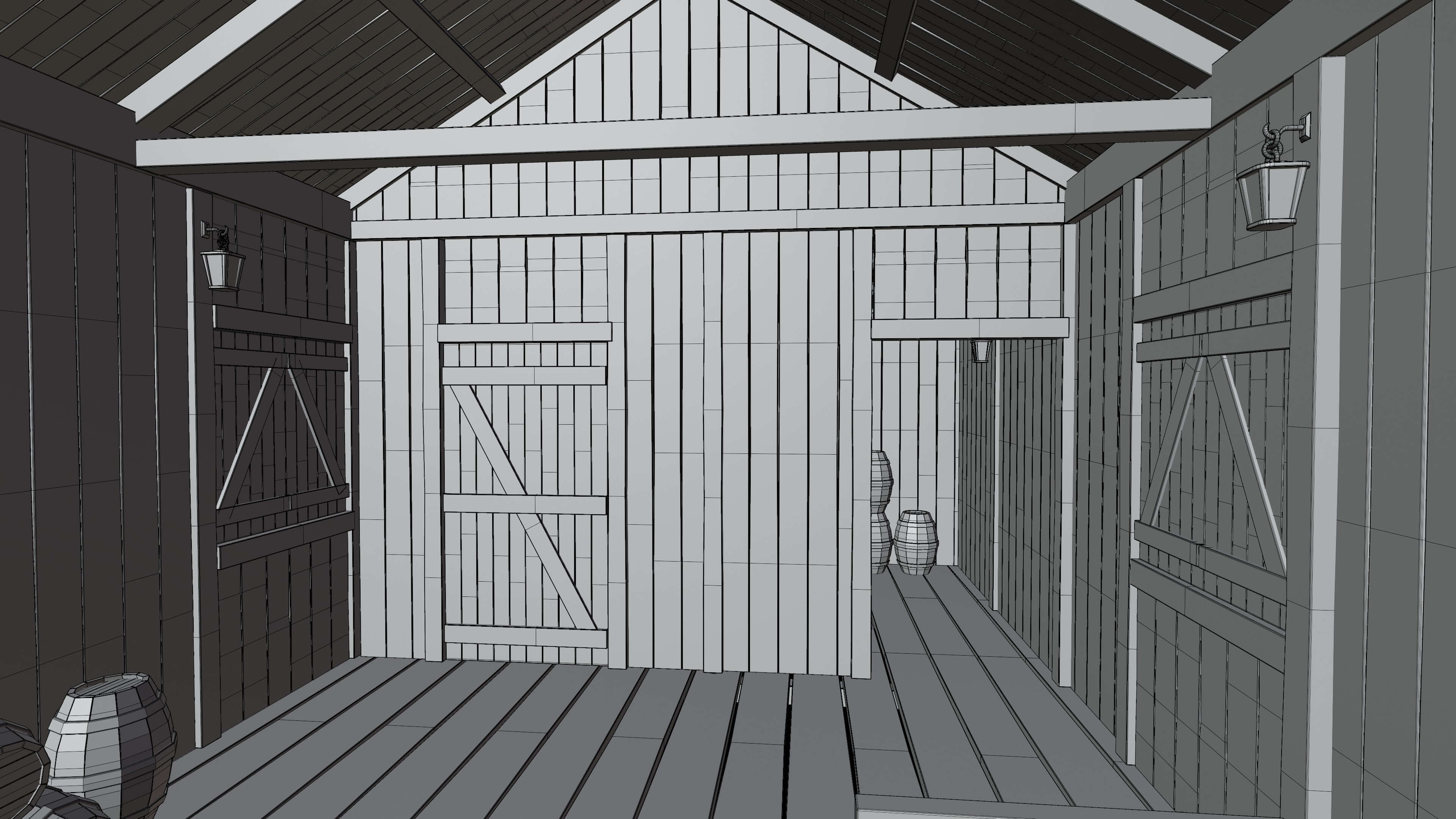 Medieval Fantasy House 01 - 3D Model by HT3dStudio