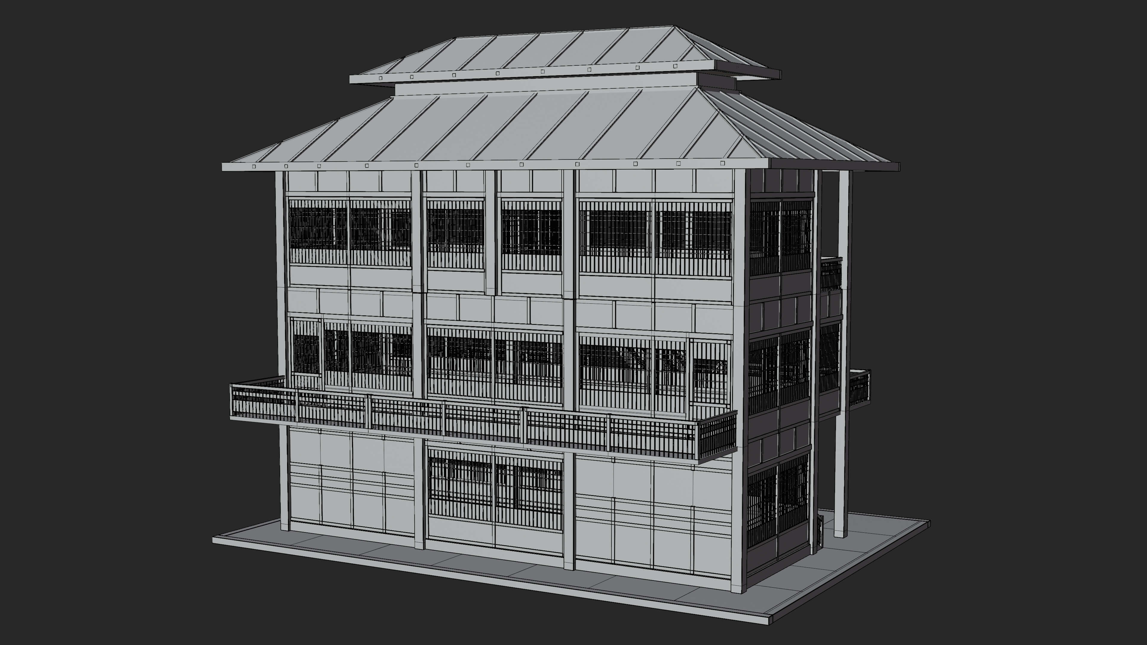 Medieval Fantasy House 09 With Interior and Exterior - 3D Model by ...
