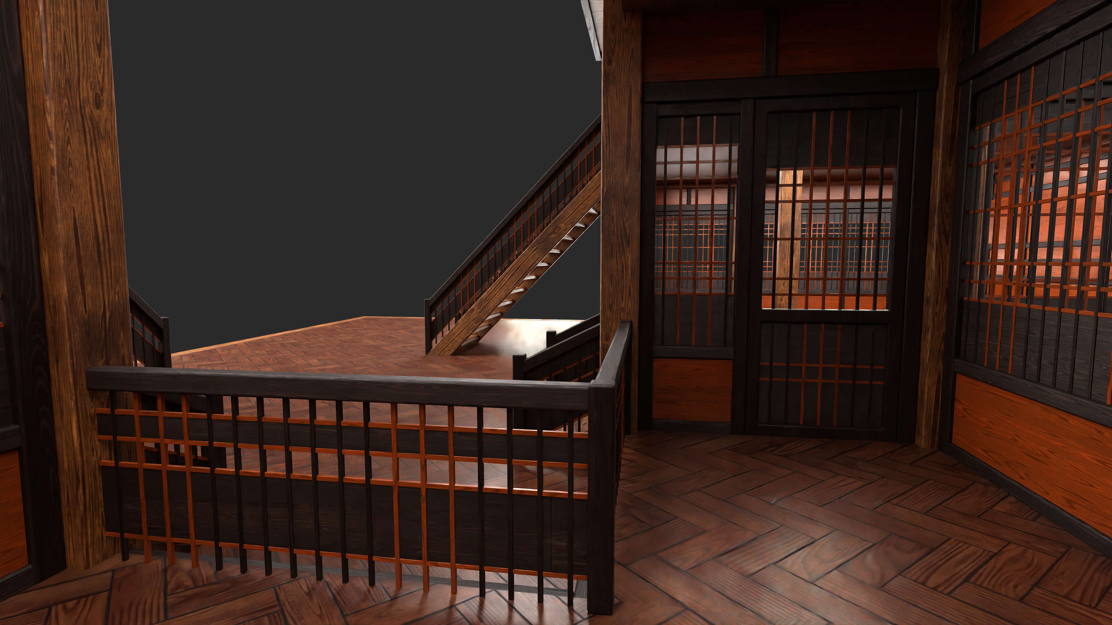 Medieval Fantasy House 10 With Interior and Exterior - 3D Model by ...