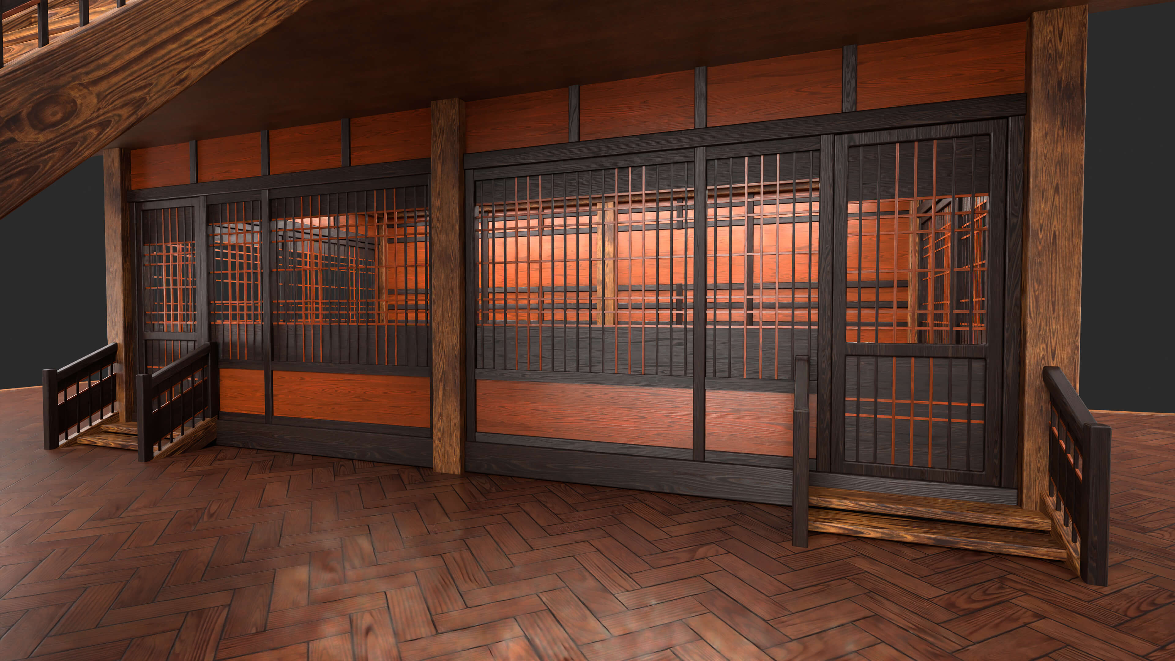Medieval Fantasy House 11 With Interior and Exterior - 3D Model by ...