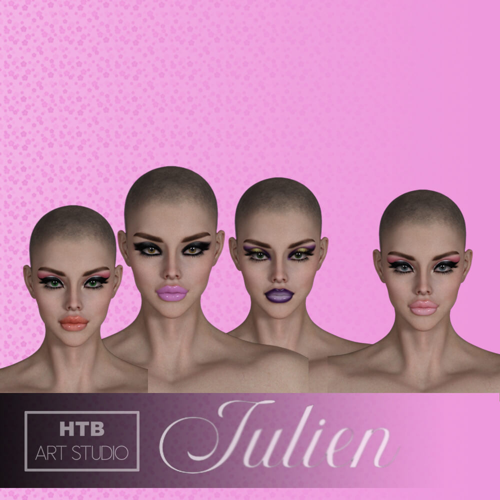 Julien for Genesis 8 Male - Daz Content by HTBArtStudio