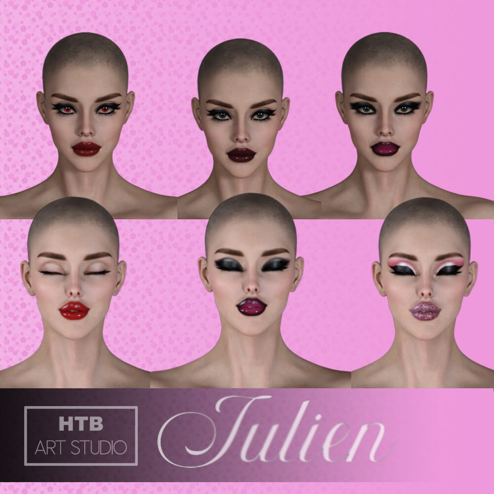 Julien for Genesis 8 Male - Daz Content by HTBArtStudio