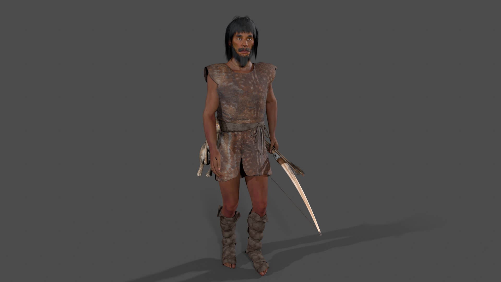 Africa Hunter - 3D Model by Huang_9527