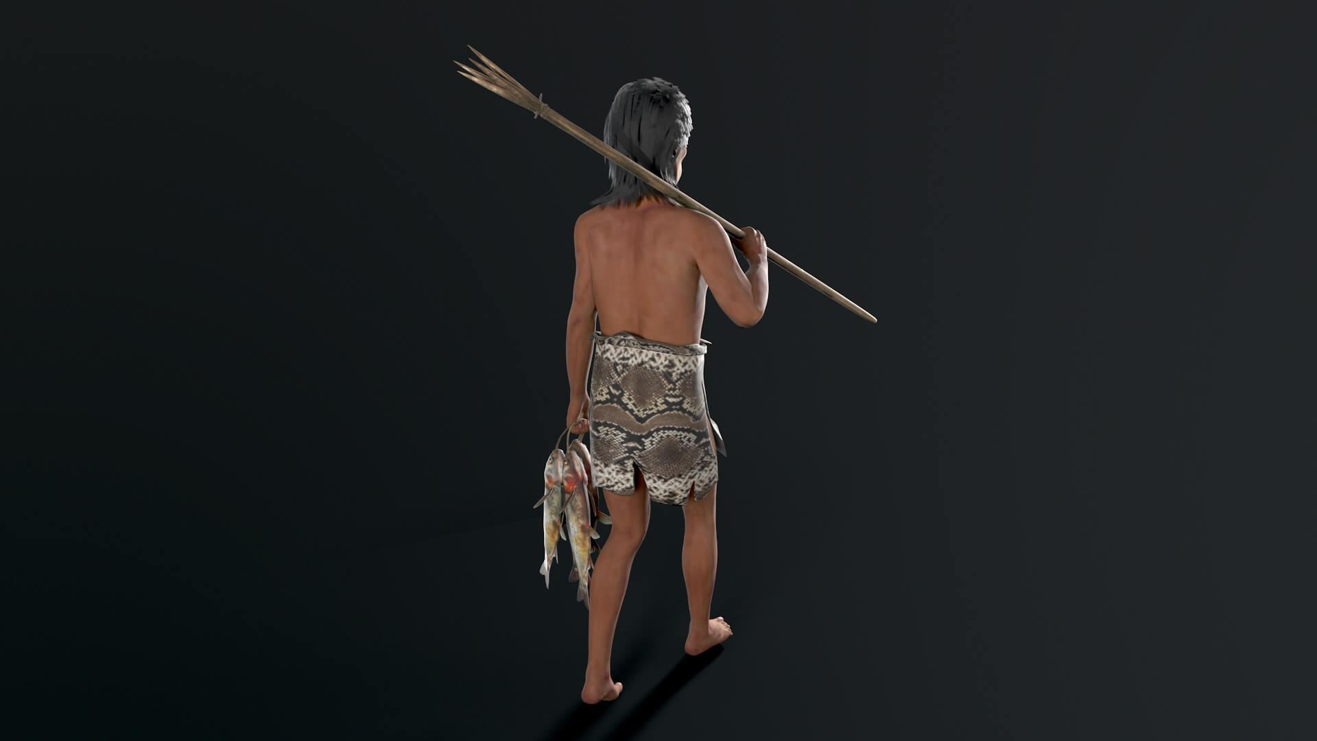 Africa Huntsman - 3D Model by Huang_9527