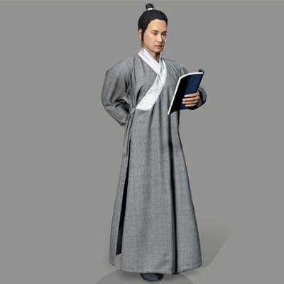 Asian-Man Character Chinese Korea Japanese 3D Model by Huang_9527