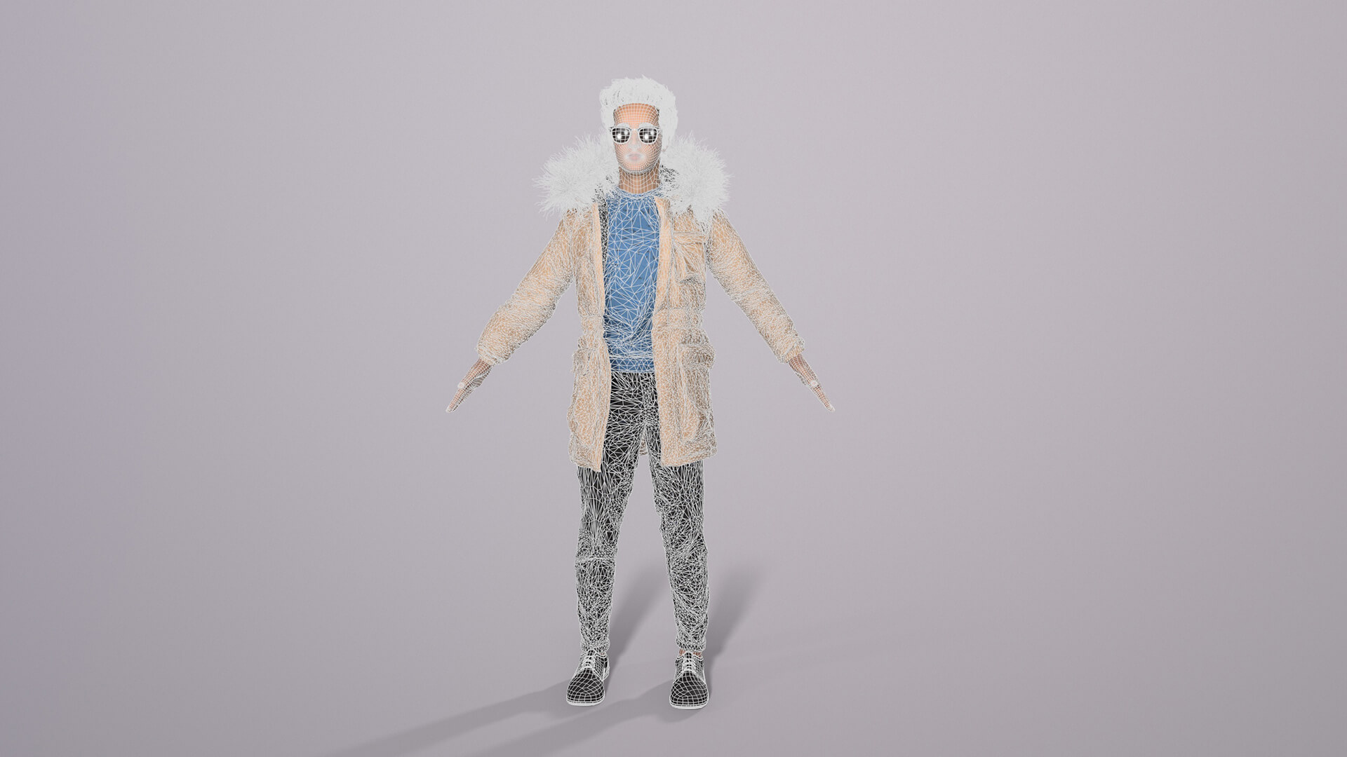 Asian Man actor - 3D Model by Huang_9527