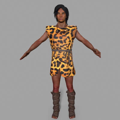 Africa Huntsman - 3D Model by Huang_9527