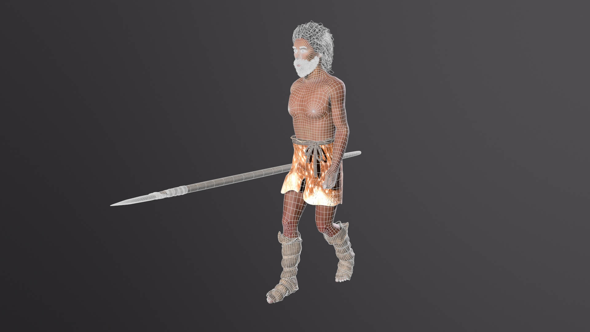 Cavesman Huntsman - 3D Model by Huang_9527
