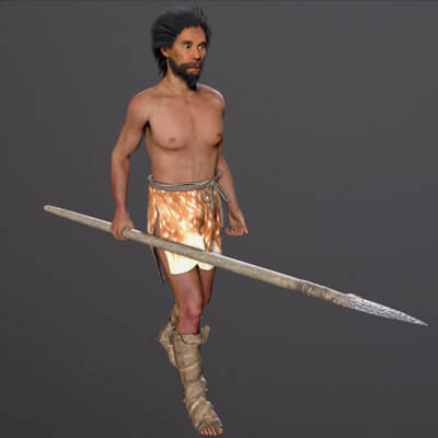 Cavesman Huntsman - 3D Model by Huang_9527