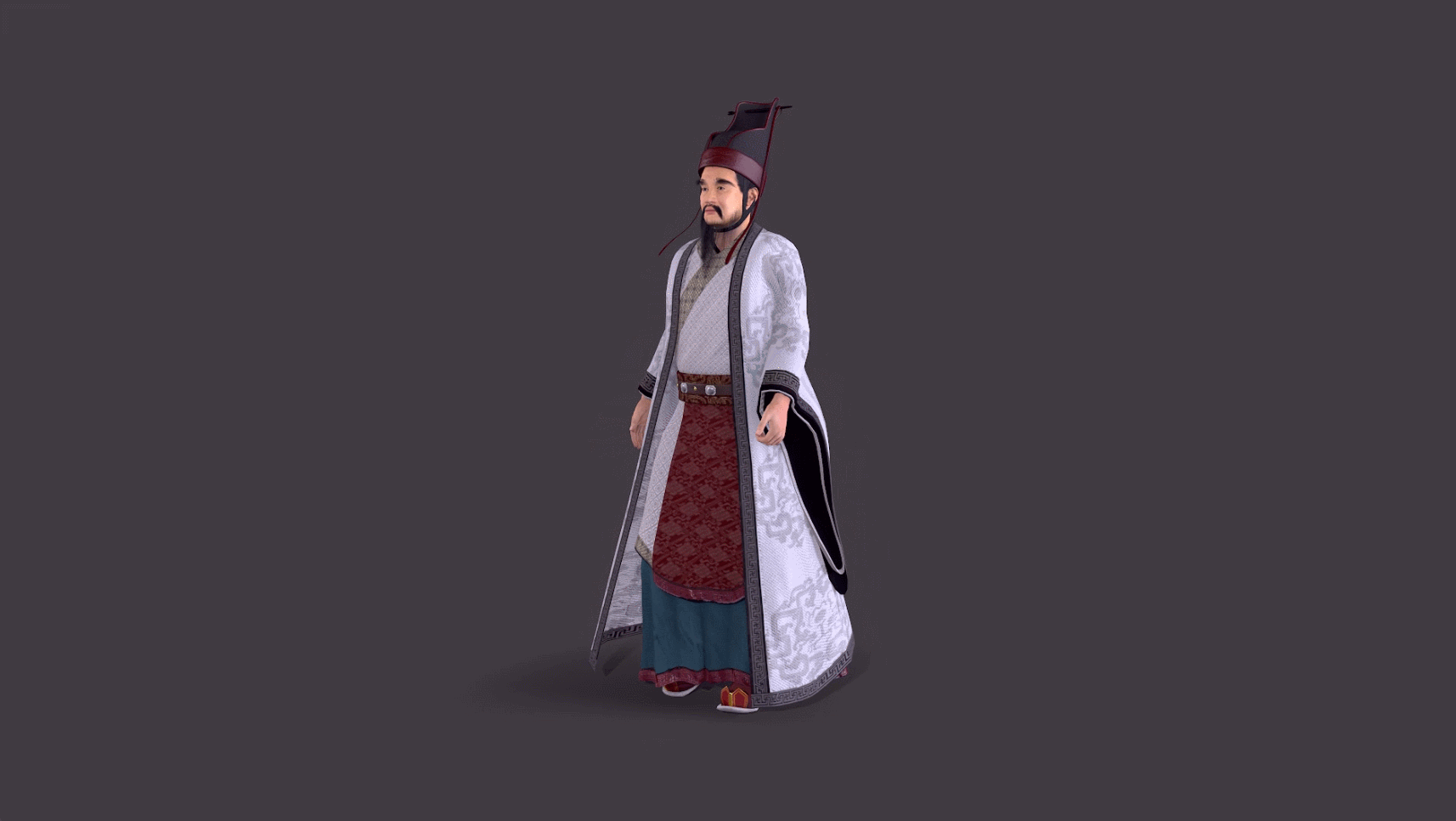 Chinese Character - 3D Model by Huang_9527
