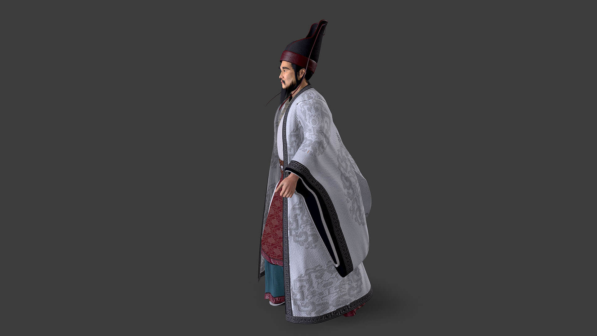 Chinese Character - 3D Model by Huang_9527